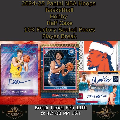 Baylor Scheierman - 2024-25 Panini NBA Hoops Hobby - 10X Box Player ...