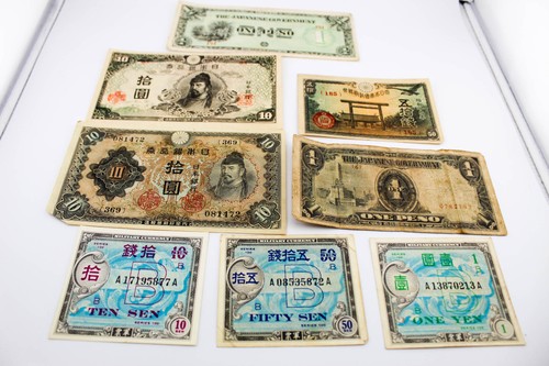 1930s 40s JAPAN PAPER CURRENCY MONEY NOTES LOT | eBay
