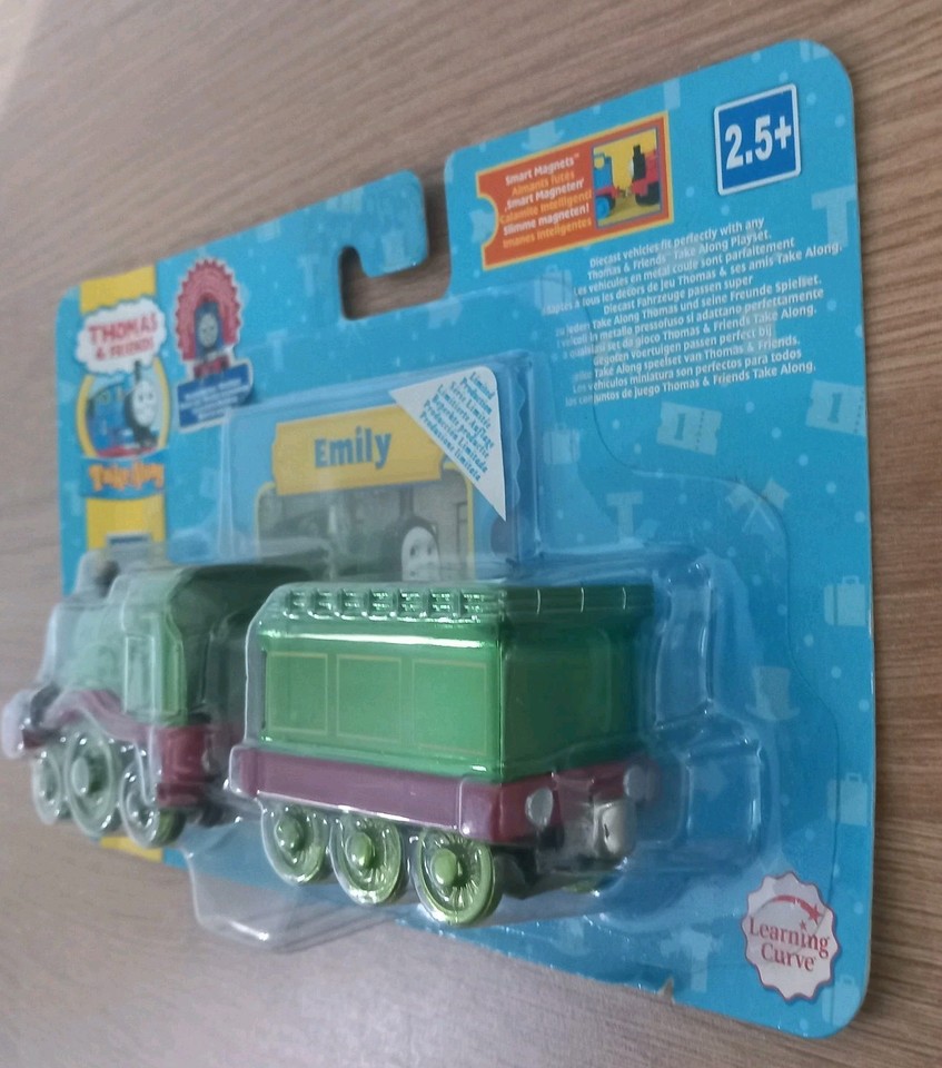 Take Along Thomas Train & Tendor Emily Metallic Shiny Finish Diecast ...