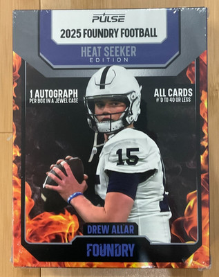 2025 Pulse Foundry Heat Seeker Edition Football Box Factory Sealed | eBay