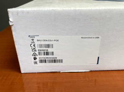 Crestron CEN-CI3-1-POE 3-Series Card Interface 1 Slot w/ POE injector ...