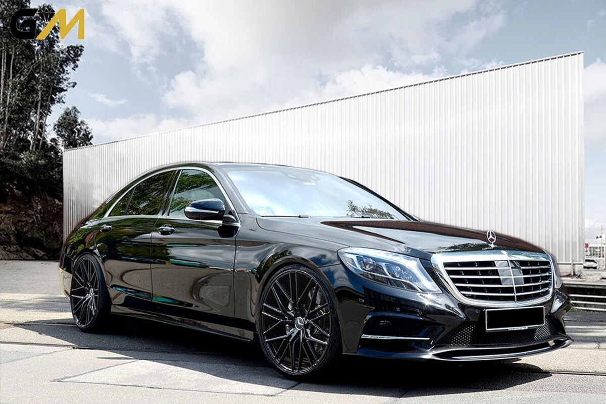 22" RF13 Roadforce Black wheels for Mercedes W222 W223 S-Class S560 ...