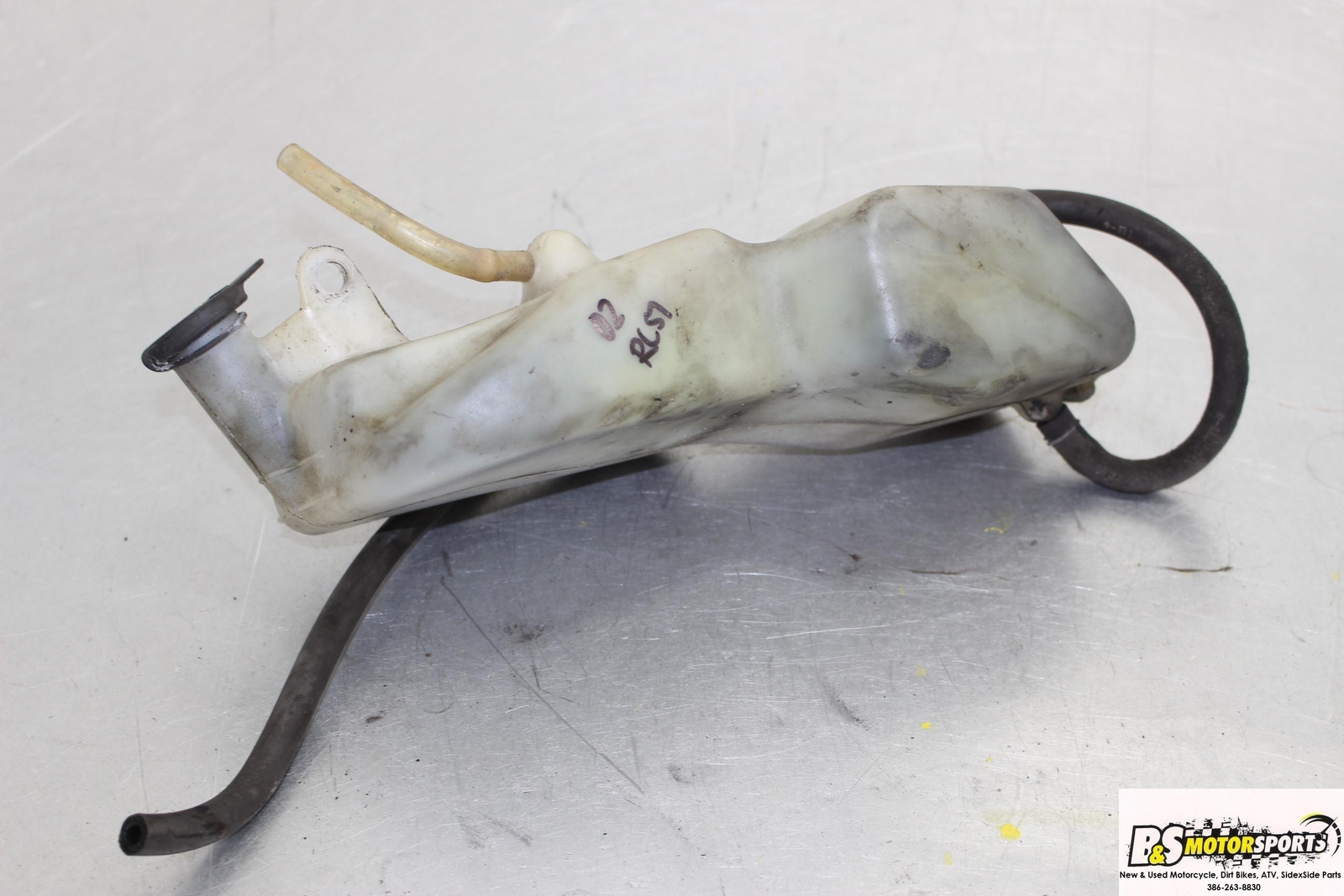 02-06 Honda Rvt1000r Rc51 Rc 51 Coolant Water Tank Reservoir Bottle ...