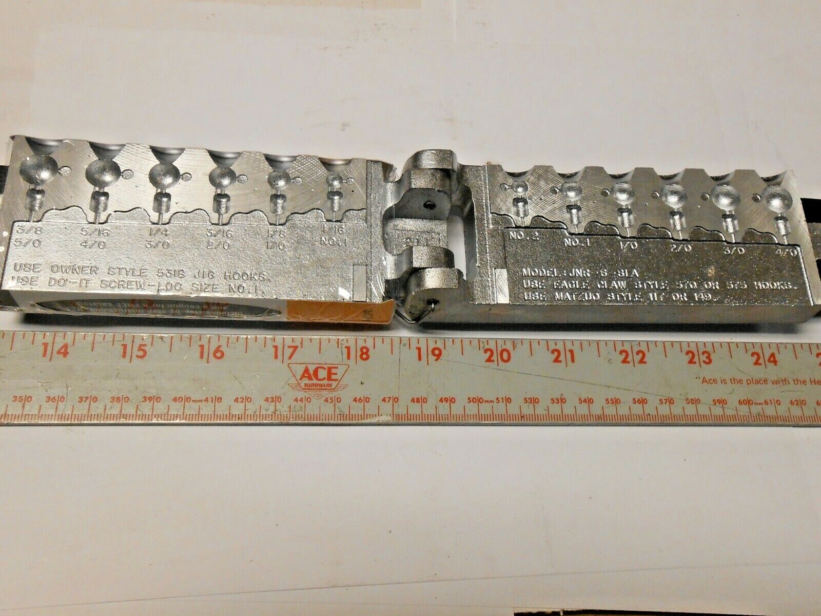 3471 DO-IT Screw-Loc Keeper Jig Mold 1/16-3/8 oz 100 Screw-Loc included ...