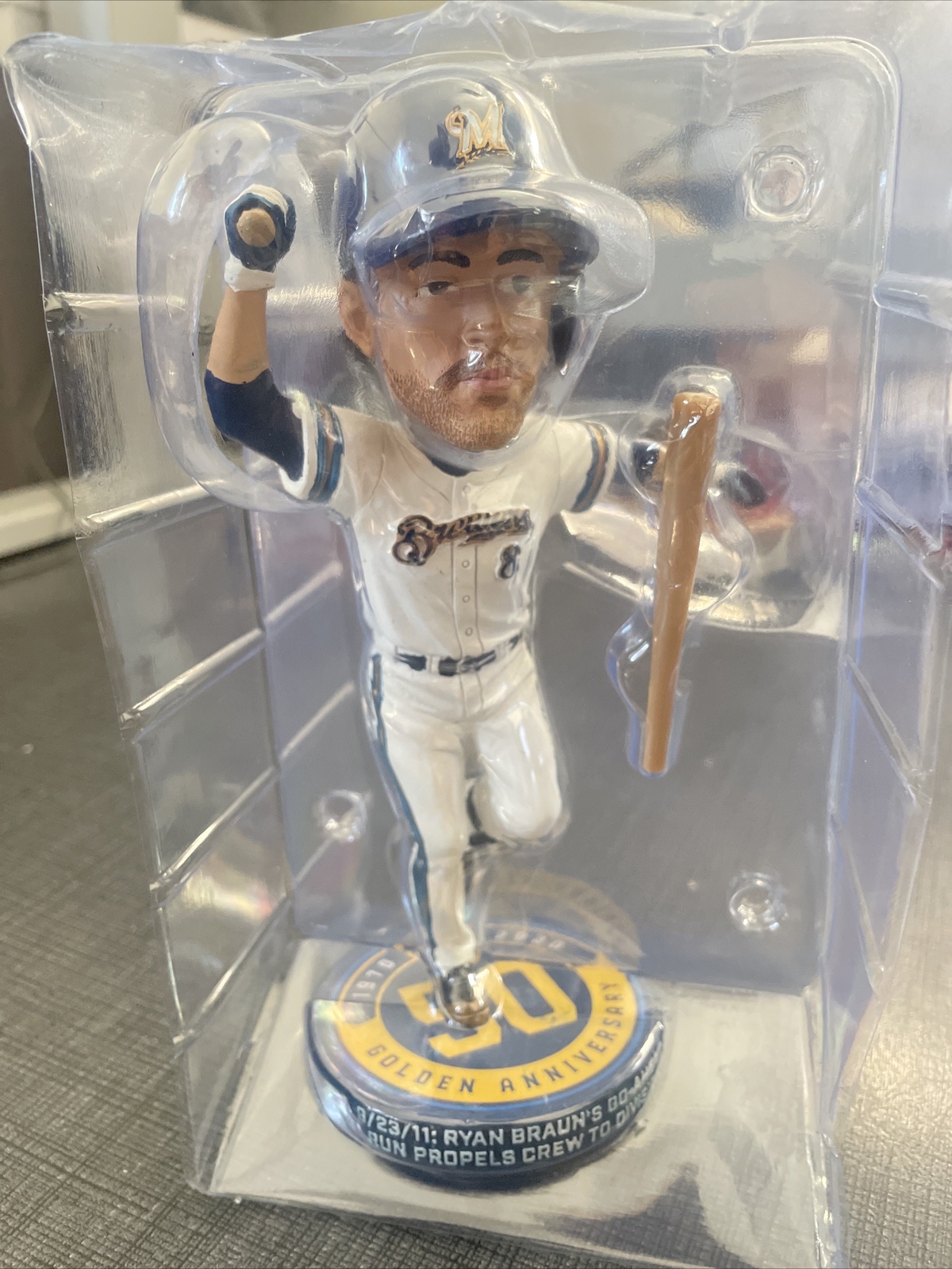 Ryan Braun Milwaukee Brewers 50th Anniversary American Family ...
