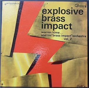 WARREN KIME - EXPLOSIVE BRASS IMPACT - JAZZ VINYL LP | eBay