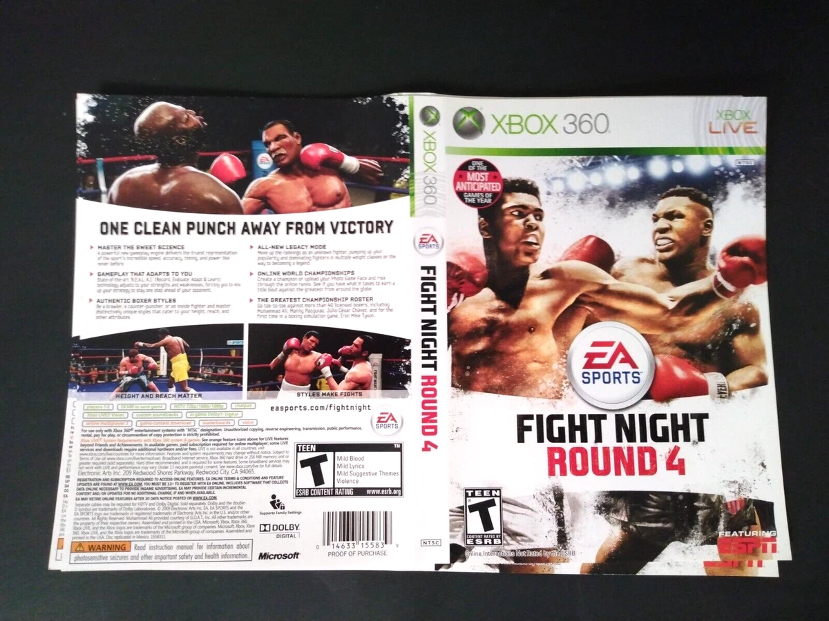 Fight Night Round 4 Cover