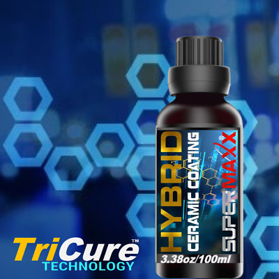 CERAMIC CAR COATING HYBRID" TRICURE TECHNOLOGY POLYSILAZANE PAINT ...