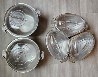 Guardian Service cookware W/ Lids 10 piece set triangle 40s vintage ...