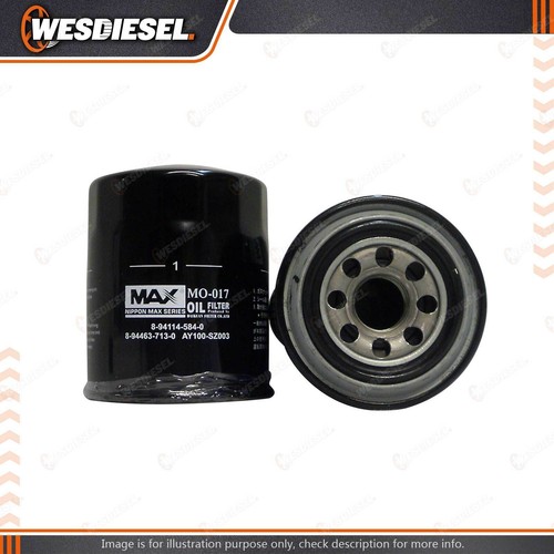 Wesfil Oil Filter fits Isuzu NKR58 NPR58 NPS59 Diesel 4BE1 DI OHV 8V ...