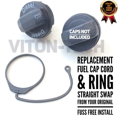 Audi VW Fuel Cap Retaining Strap Tether Cord VW AUDI SEAT Skoda Fuel ...