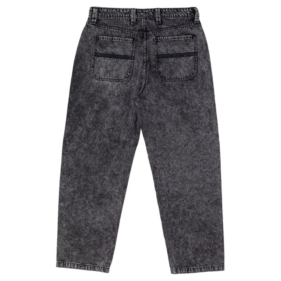 Spitfire Wheels Bighead Fill Black Stone Wash Denim Pant Jeans | eBay
