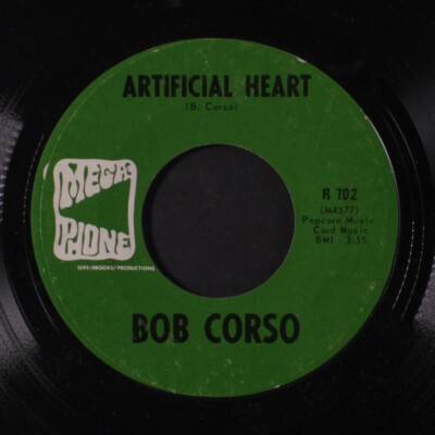 Bob Corso: The Dreamer / Artificial Heart Mégaphone (6) 7 " Simple 45 ...