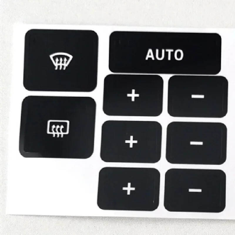 Interior Heater AC Climate Control Button Repair Sticker Decals For ...