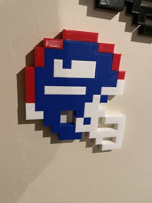 Giants Tecmo Super Bowl NES custom Helmet 8 Bit | eBay