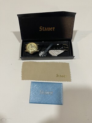 STAUER Mens Watch METROPOLITAN 17961 3ATM Stauer Strap | eBay