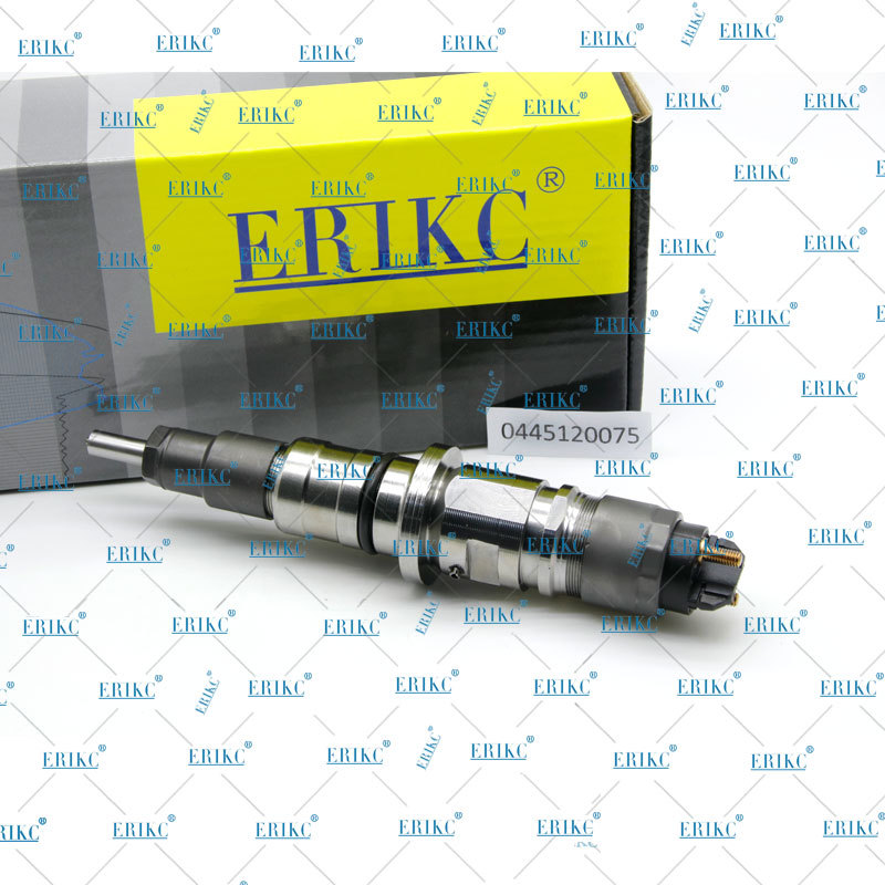 ERIKC 0445120075 Common Rail Fuel Injectors 0986435530 For IVECO 0 445 ...