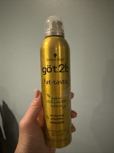Got2b Fat-Tastic Instant Collagen Infusion Thickening Plumping Mousse 8 ...