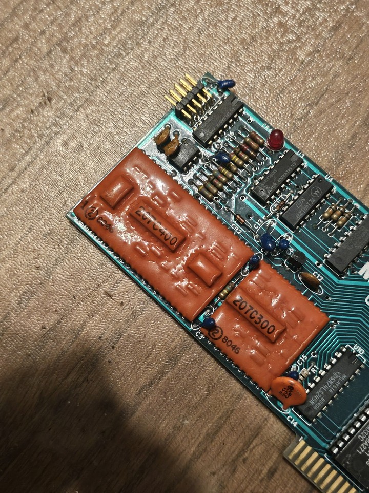 Vintage Retro Clean Hayes Micromodem II Card for Apple II 1979 Computer ...