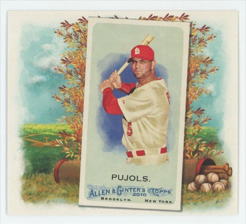 Albert Pujols 2010 Topps Allen & Ginter Box Loader Topper #N43-AP St ...