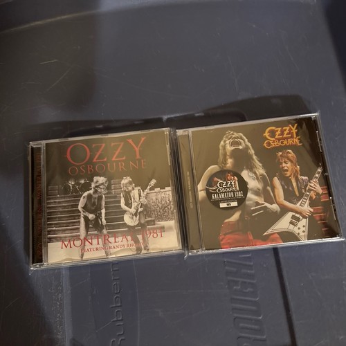 Ozzy Osbourne Live Cd Lot 1980-82 Tour Black Sabbath Randy Rhoads ...