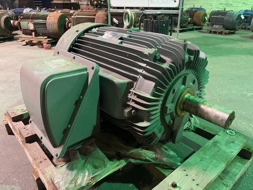 200 HP Teco Westinghouse AC Electric Motor 1800 RPM Fr 447T TEFCBB 460 ...