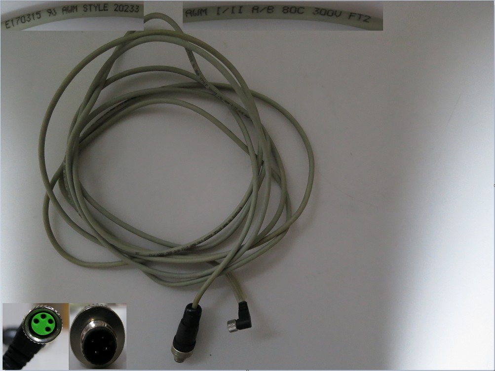 AWM Style E170315 Sensorkabel 20233 Länge: ca. 4 m+ Stecker 27-4 #3613 ...