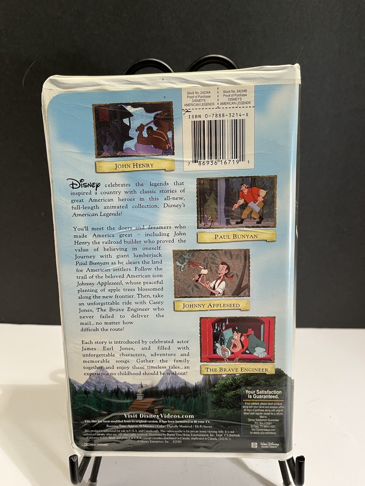 Disneys American Legends (VHS, 2002) 786936167191| eBay