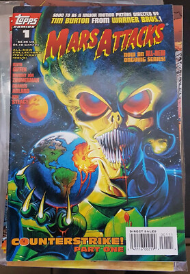 MARS ATTACKS COUNTERSTRIKE #1 TOPPS COMICS | eBay