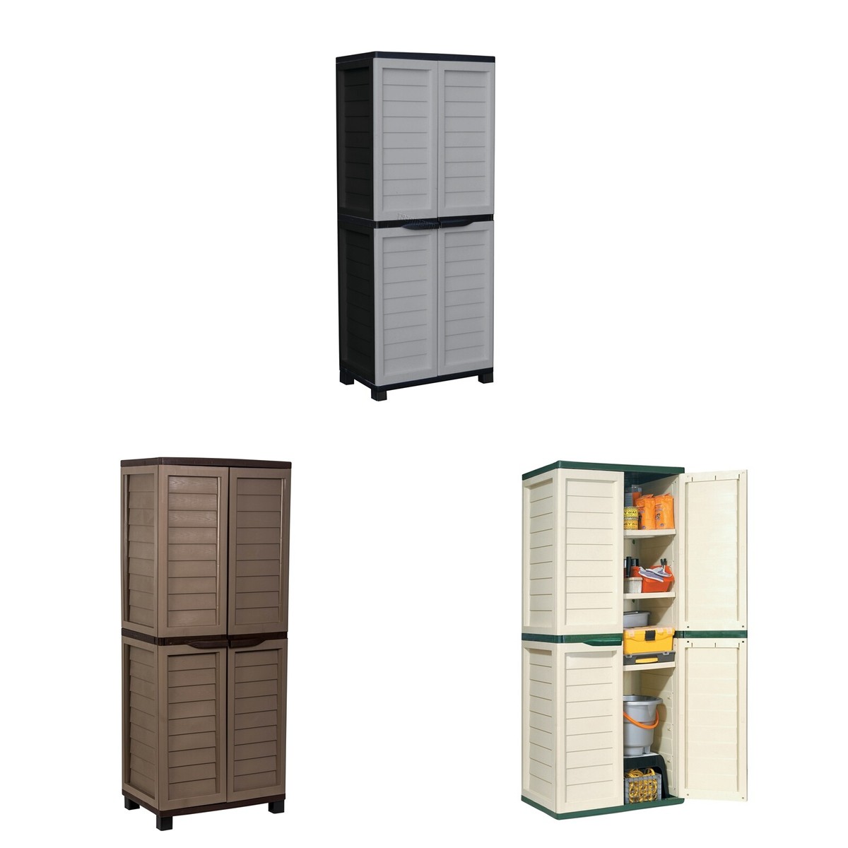 Starplast Outdoor Plastic Garden Utility Cabinet | Cabinets Matttroy