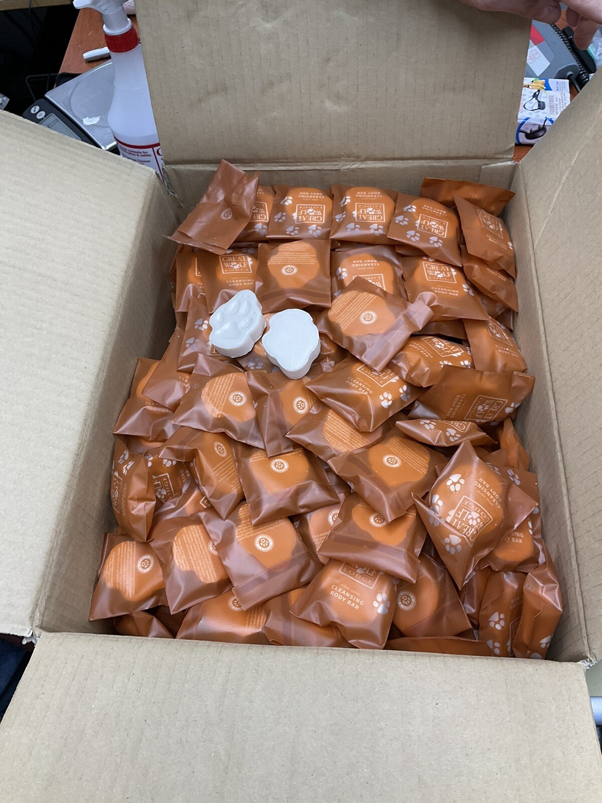 125 Great Wolf Lodge Body Bar Soap Travel Hotel Size 1.5 oz Aloe Vera ...