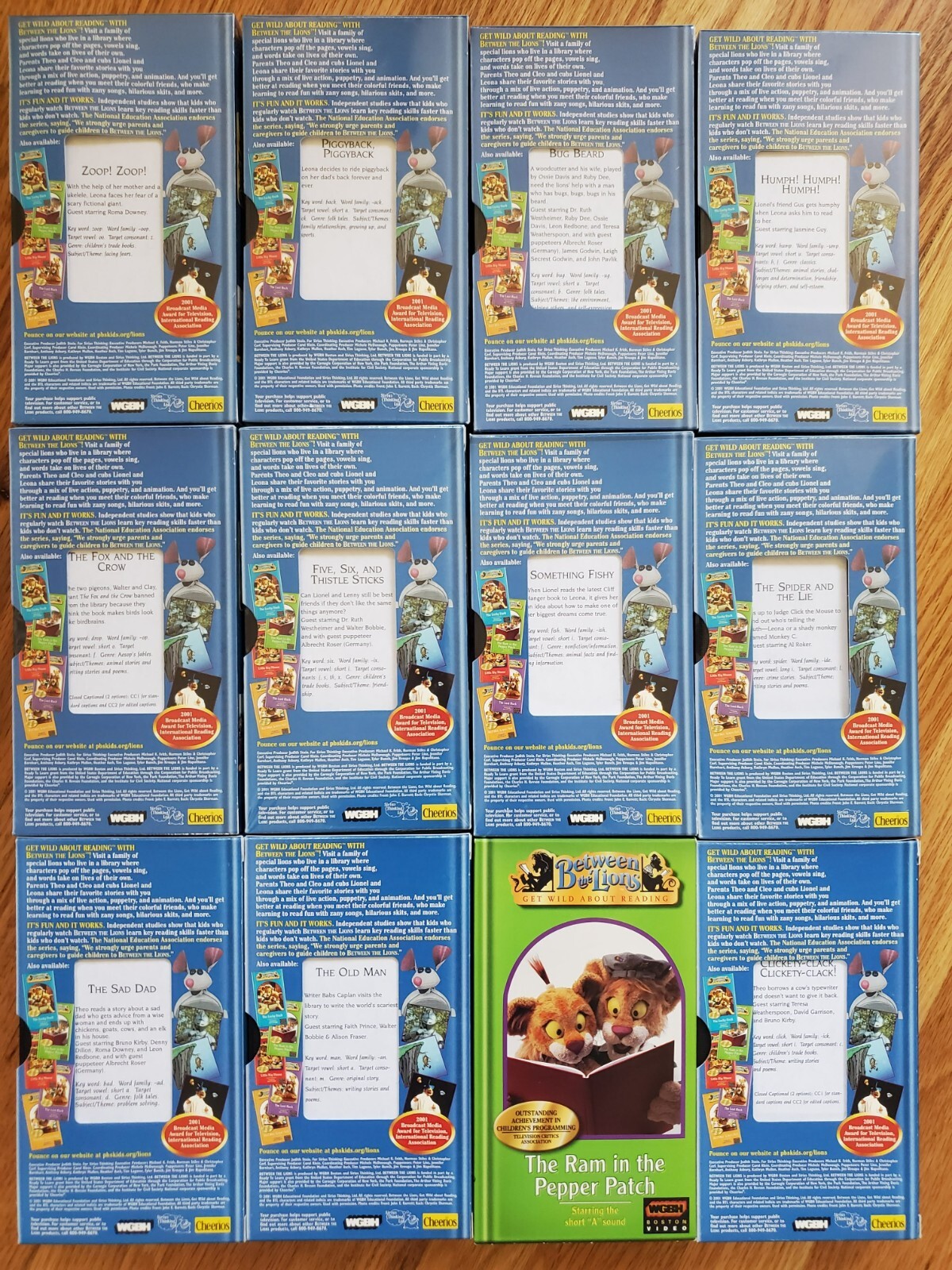Vintage PBS Between the Lions VHS Tapes CHOOSE YOUR TITLE! Rare **VHTF ...
