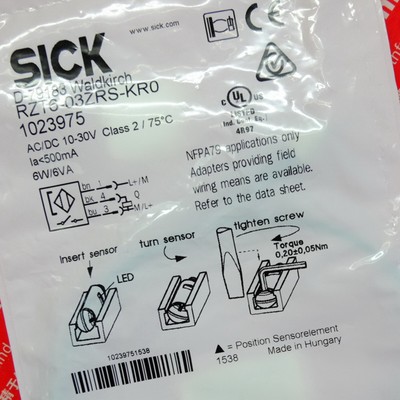 one new SICK RZT6-03ZRS-KR0 1023975 Magnetic switch spot stocks | eBay