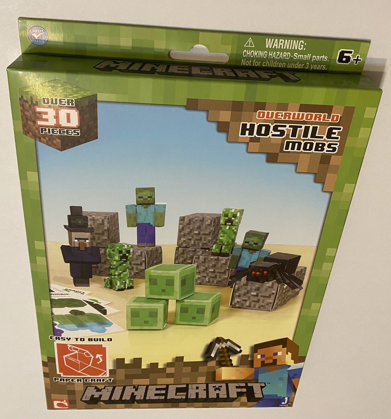 Minecraft Papercraft Mini Mutant Creeper