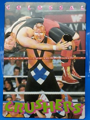Colossal Crushers 1994 ACTION PACKED WWE WWF GOLD Boarder #36 Ludvig ...
