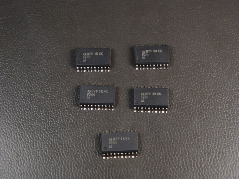 Lot of 9 SN74F244DW Texas Instruments Octal Buffer/Driver 3-State ...