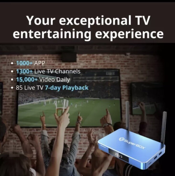 MAKE AN OFFER Official Superbox S6Max SmartBox TV Streaming Box All ...