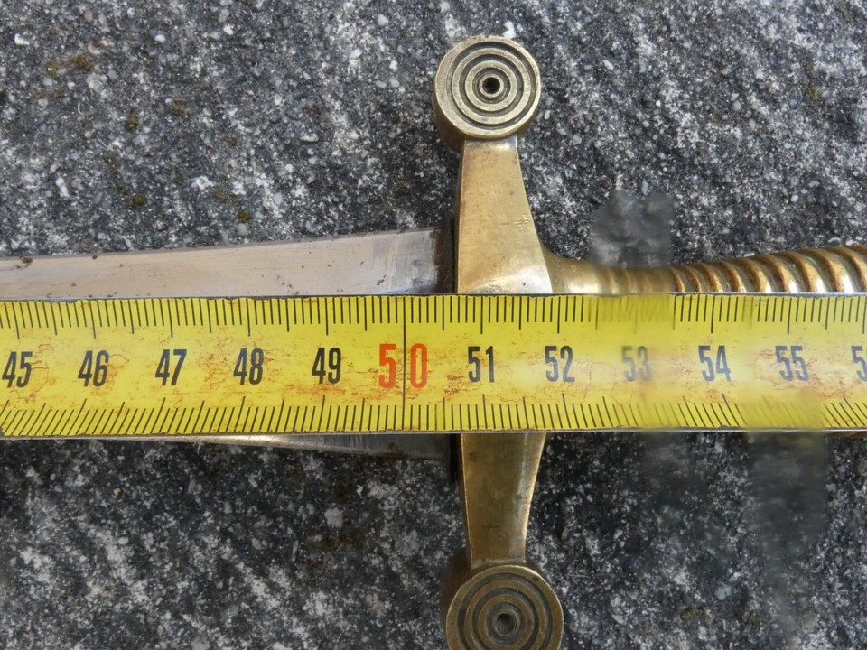 Beautiful 1850 Model Original French Antique Glaive Short Sword with ...