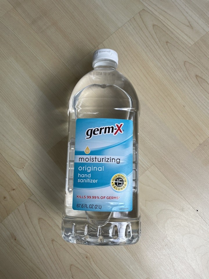 GERM-X Original Hand Sanitizer, 67.6 Fl Oz 2L Flip-Cap Bottle. New | eBay