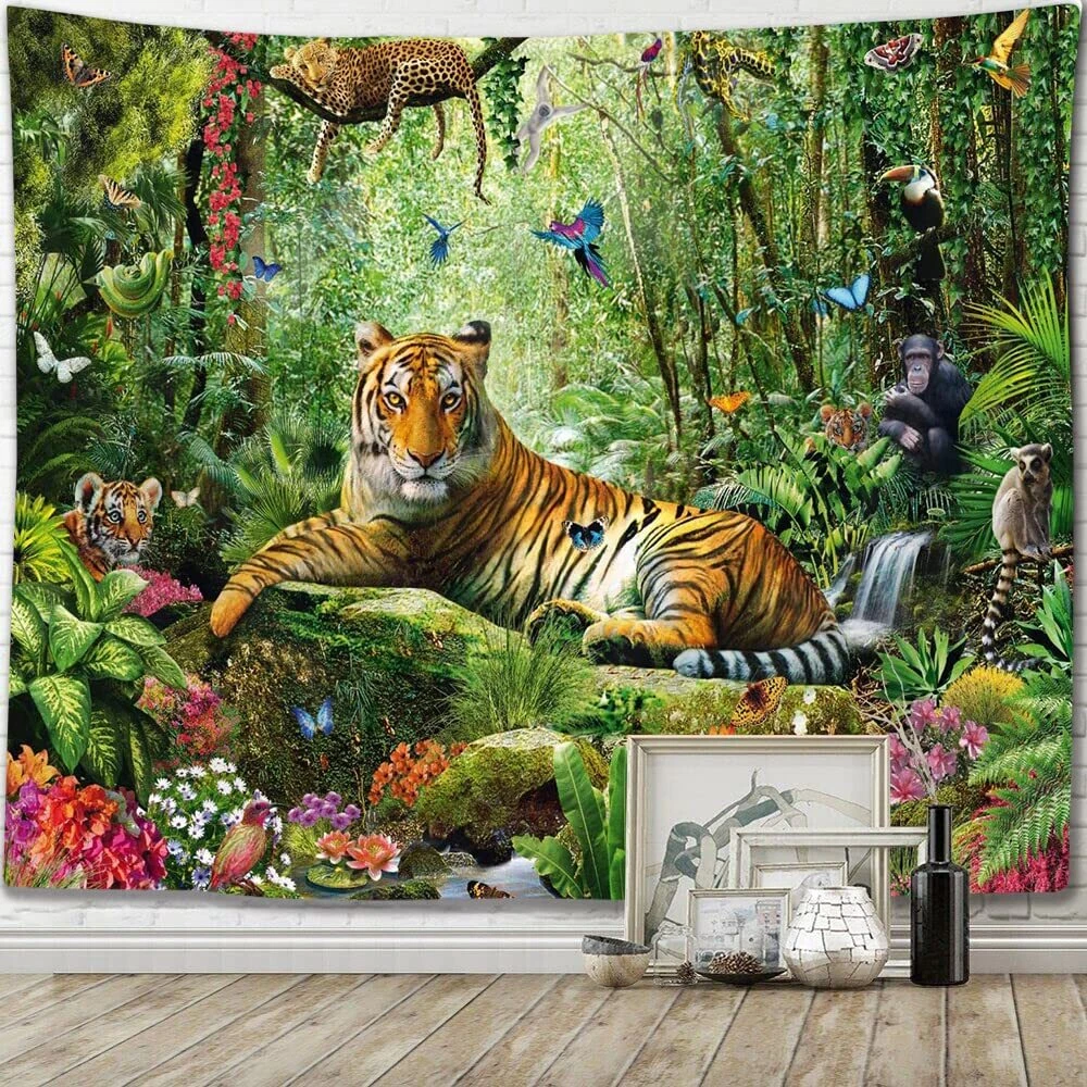 Tiger Room Decor