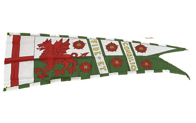 6.5ft x 2.29ft (200 cm x 70cm) Henry VII Tudor Battle Dragon Historic ...