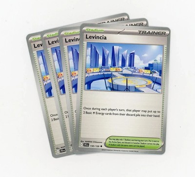4x Levincia 150/159 x4 - Journey Together - Pokemon TCG - Playset | eBay