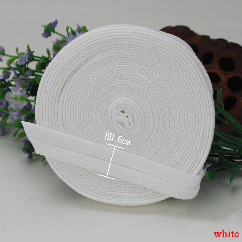 5M Cotton Elastic Bias Binding Ribbon Strap DIY Sewing Crafts Webbing ...