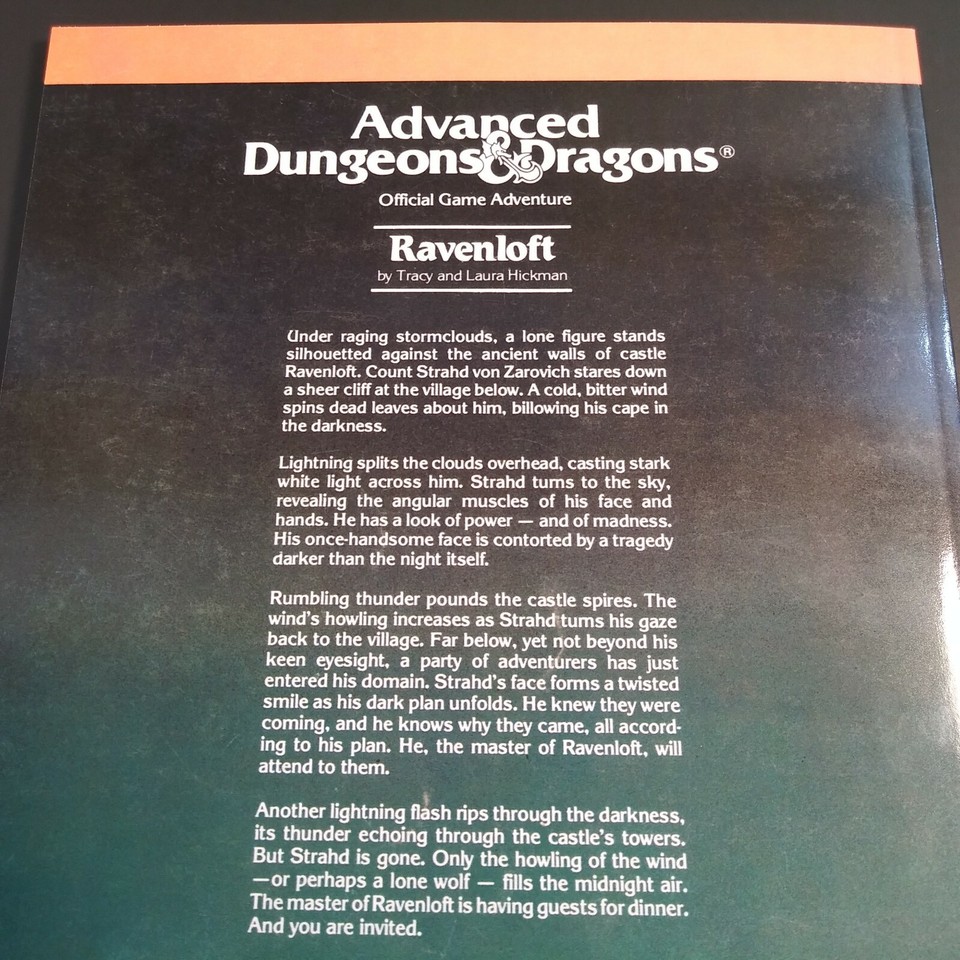 I6 Ravenloft - Dungeons & Dragons - D&D | eBay