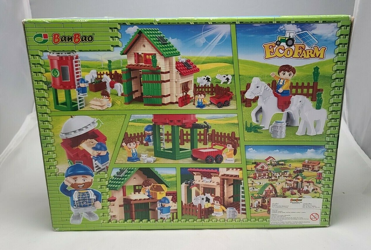 BanBao 8580 EcoFarm Farm Building Block Set | eBay