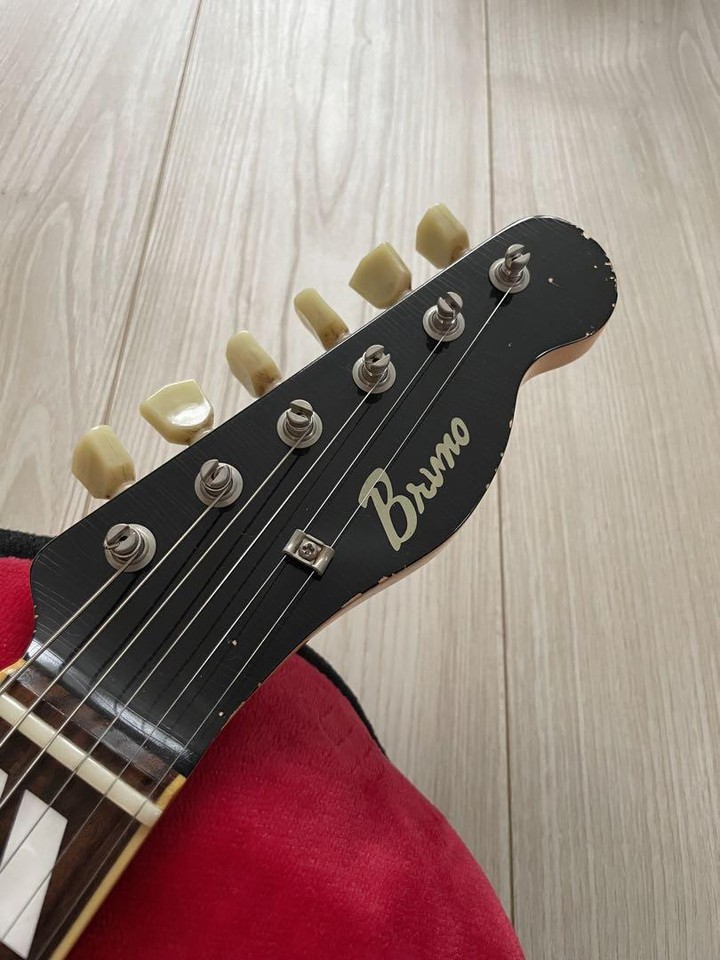 Bruno Guitars TN-295 Gold Top Electric Guitar | eBay