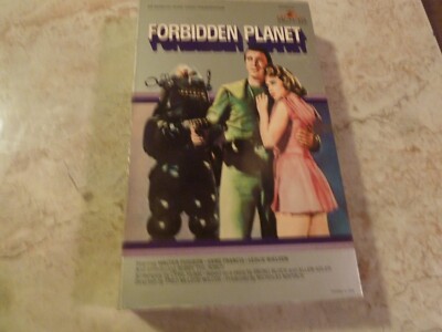 Forbidden Planet VHS MGM/UA Big Box Release Leslie Nielsen Rare ...
