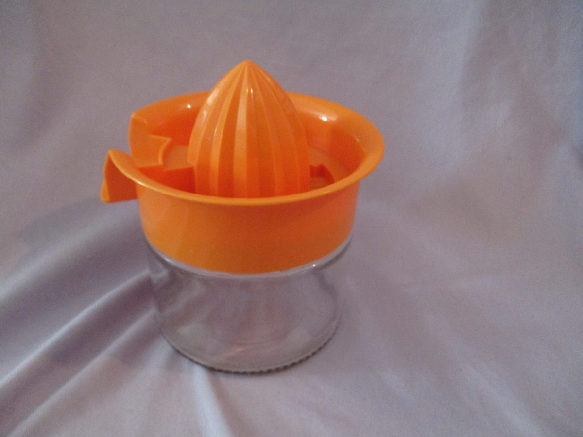 Vintage Orange Juicer Tupperware Orange Citrus Juicer With Measuring
