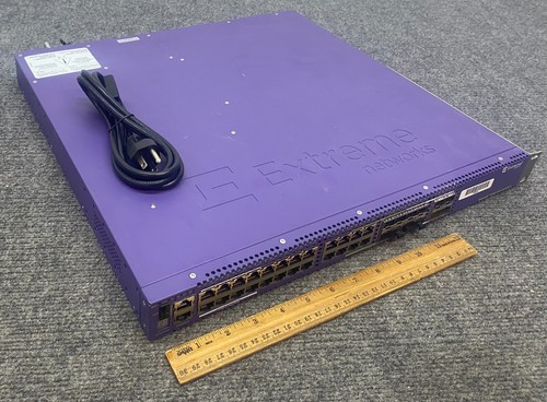 Extreme Networks 16716 24-Port Summit X460-G2-24t-GE4-Base w/ Power ...