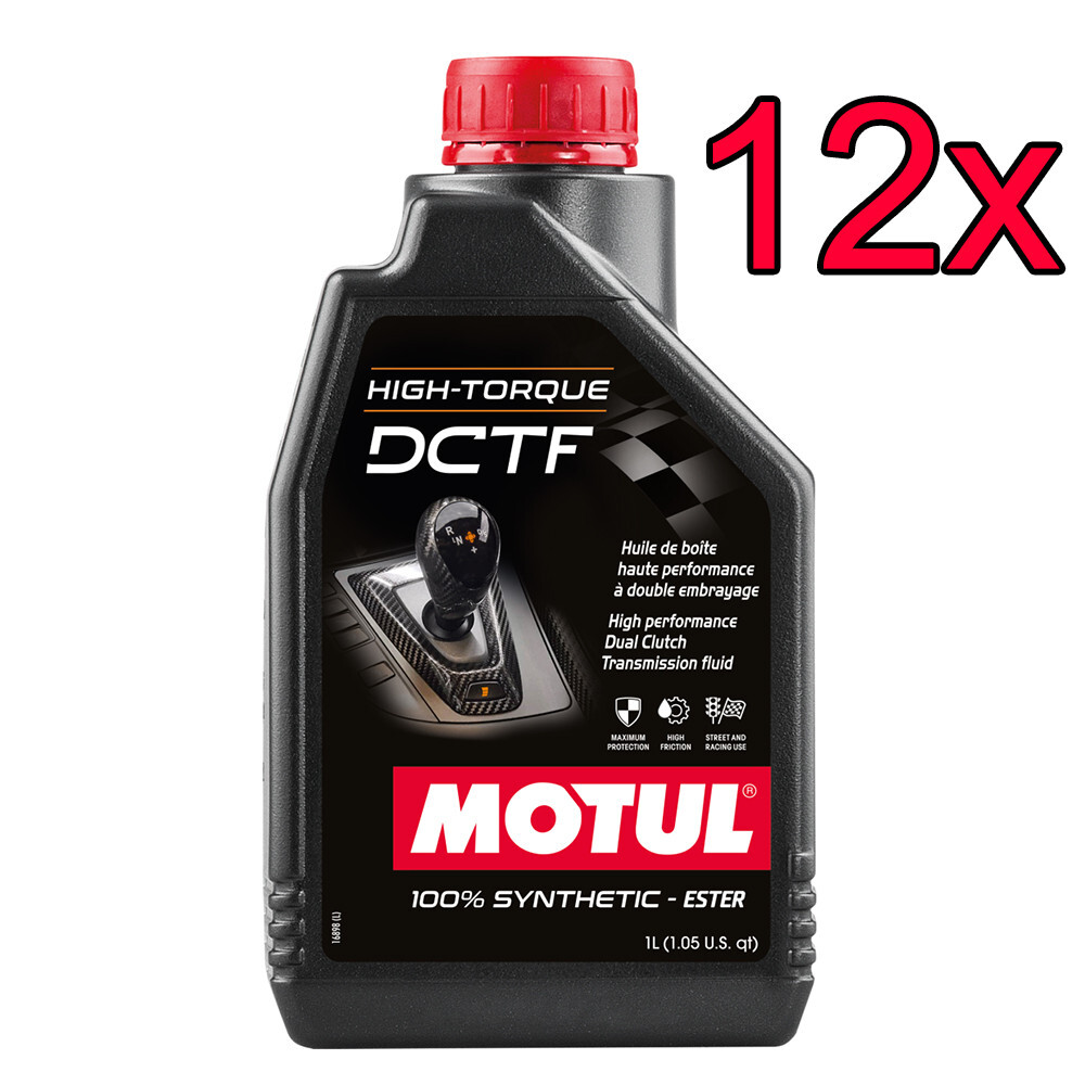 [Case of 12] Motul High Torque DCTF Dual Clutch Transmission Fluid Oil ...